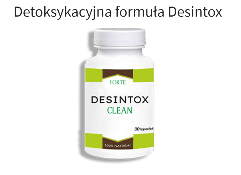 Desintox clean: kapsułka pasożytów-opinie-cena-skład-apteka-gdzie kupić