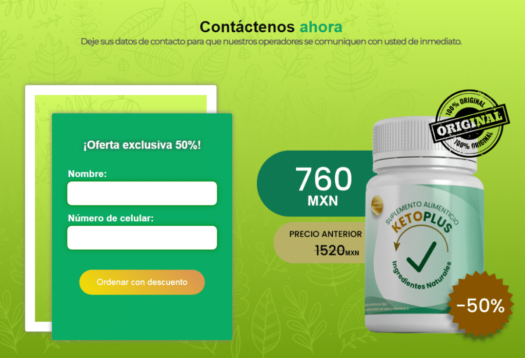 Ketoplus: Keto plus Capsula, Reseñas, Precio, Beneficios, Comprar