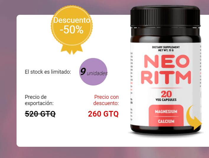 Neoritm : CÃ¡psula, ReseÃ±as, Precio, Funciona, Beneficios, Comprar