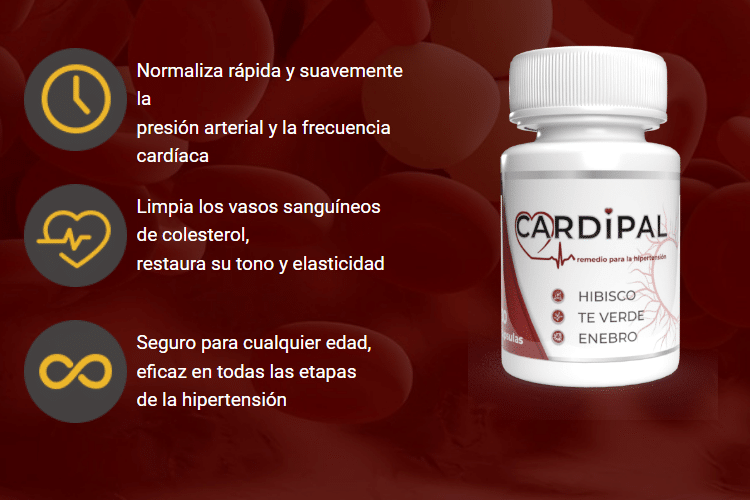 Cardipal : CÃ¡psula, ReseÃ±as, Funciona, Precio, Beneficios, Comprar
