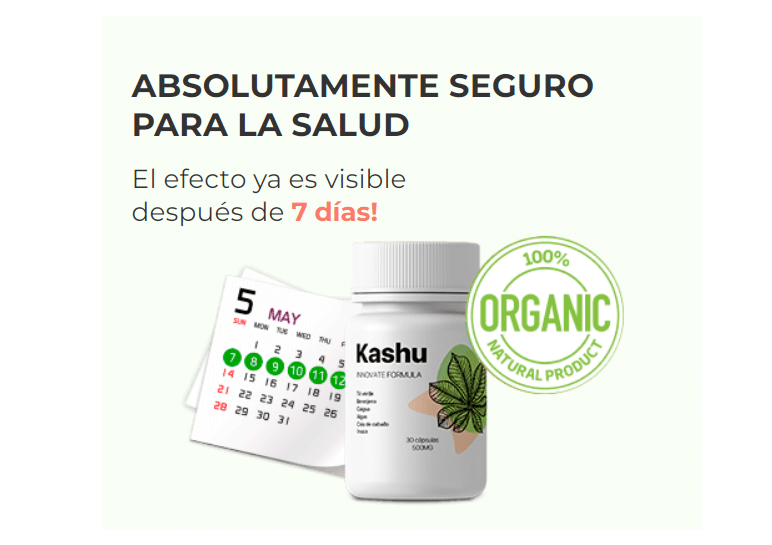 Kashu : Cápsula, Reseñas, Obras, Precio, Píldora, Original, Comprar
