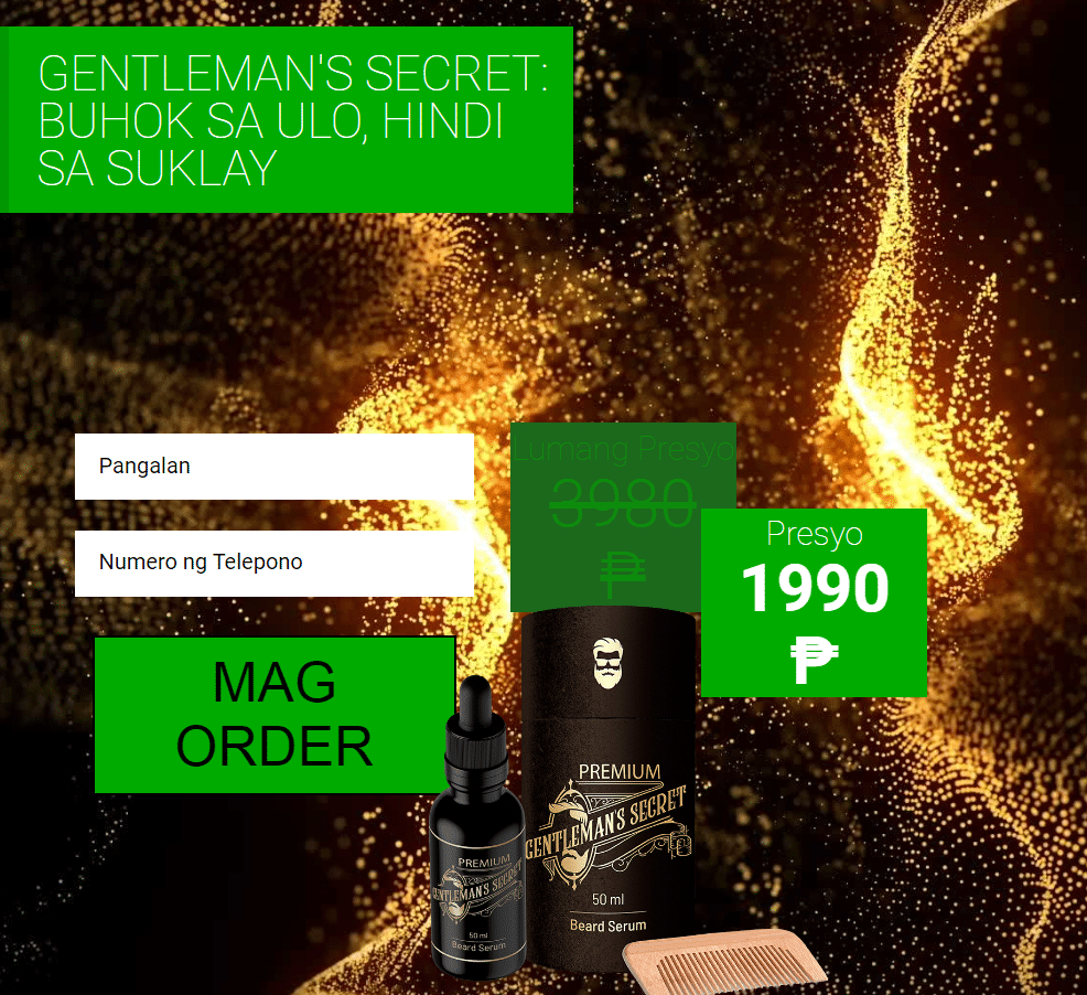 Gentlemen's Secret: suwero, Mga pagsusuri, Presyo, Gumagana, Bumili