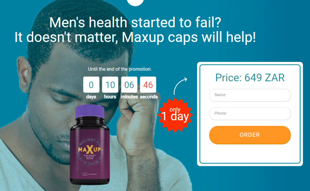 Maxup : Capsule, Inani, Price, Izithako, reviews, Izinzuzo, Side effects!