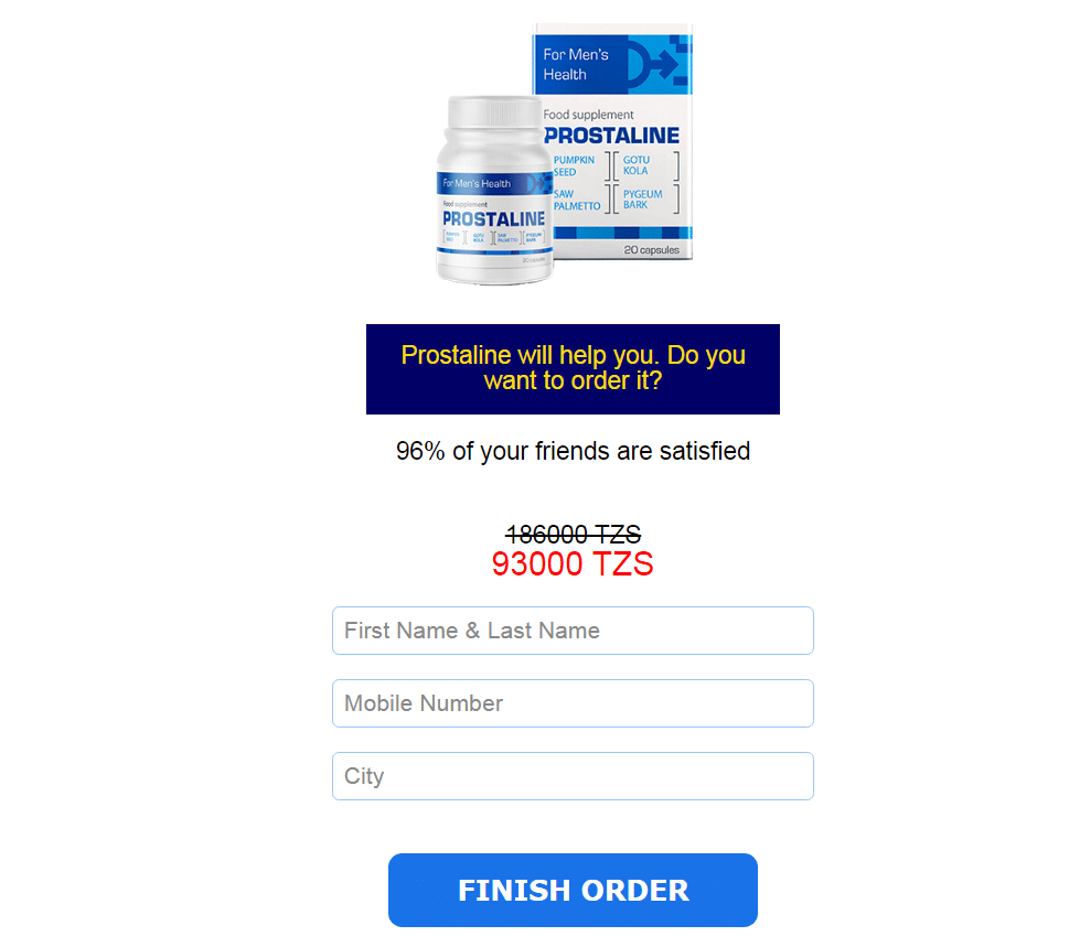 Prostaline: Capsule, Reviews, Price, Ingredients, Benefits, work, Buy