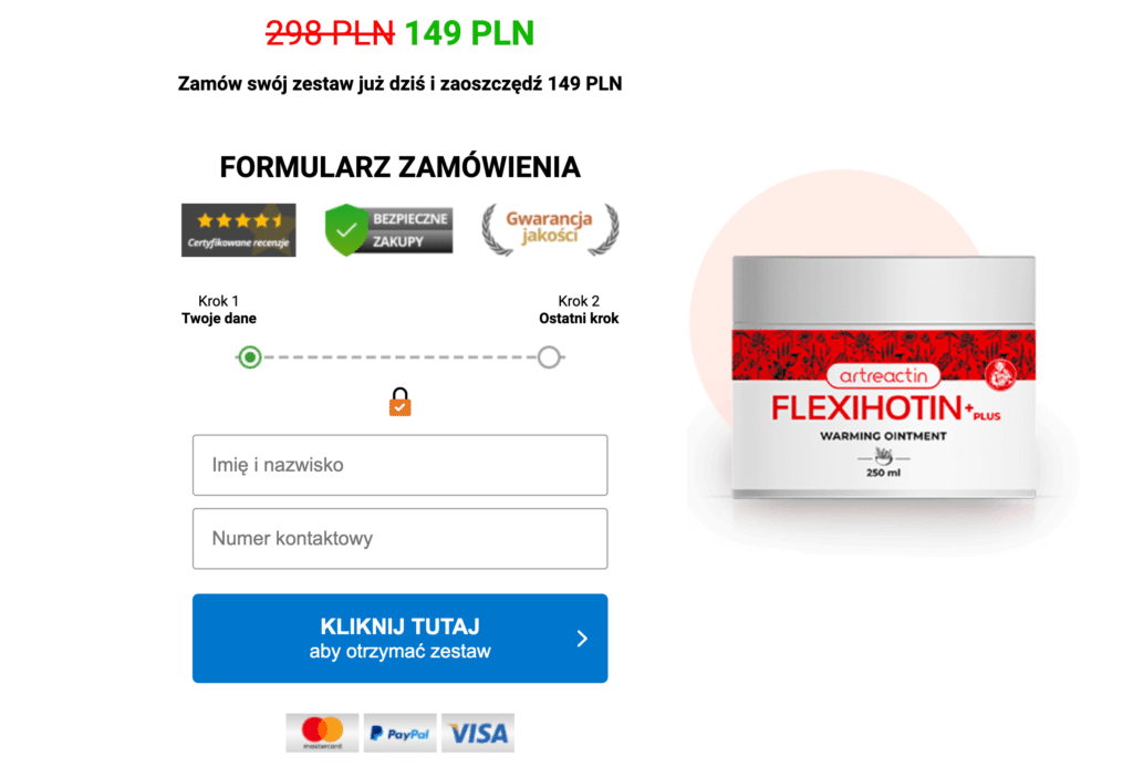 Flexihotin Plus +: żel, Opinie, Cena, Skarga, Krem, Gdzie kupić, Skład