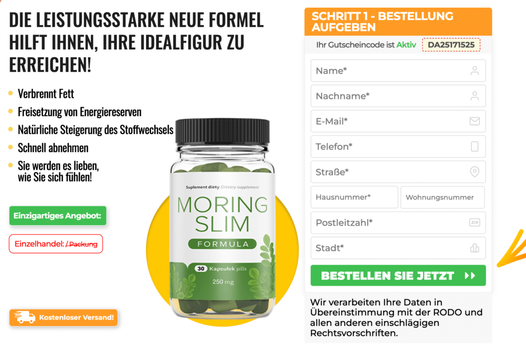 Moring Slim: Kapsel, Bewertungen, Preis, Funktioniert, Besorgen