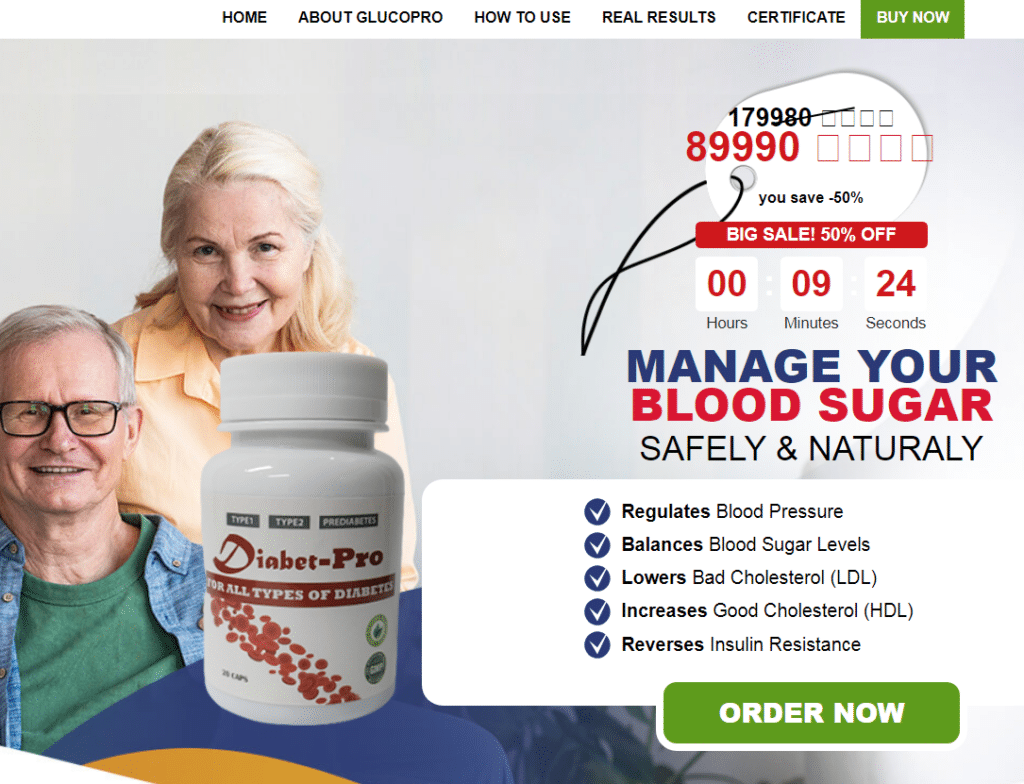 Diabet Pro : Capsule for Diabetes-Safe for use-Reviews-Works-Myanmar