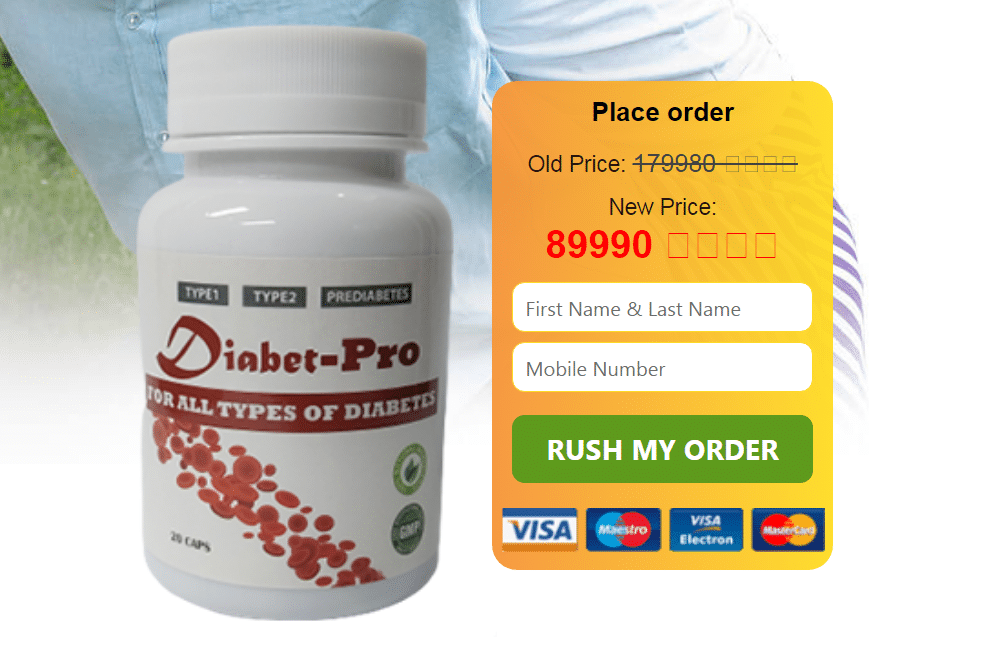 Diabet Pro : Capsule for Diabetes-Safe for use-Reviews-Works-Myanmar