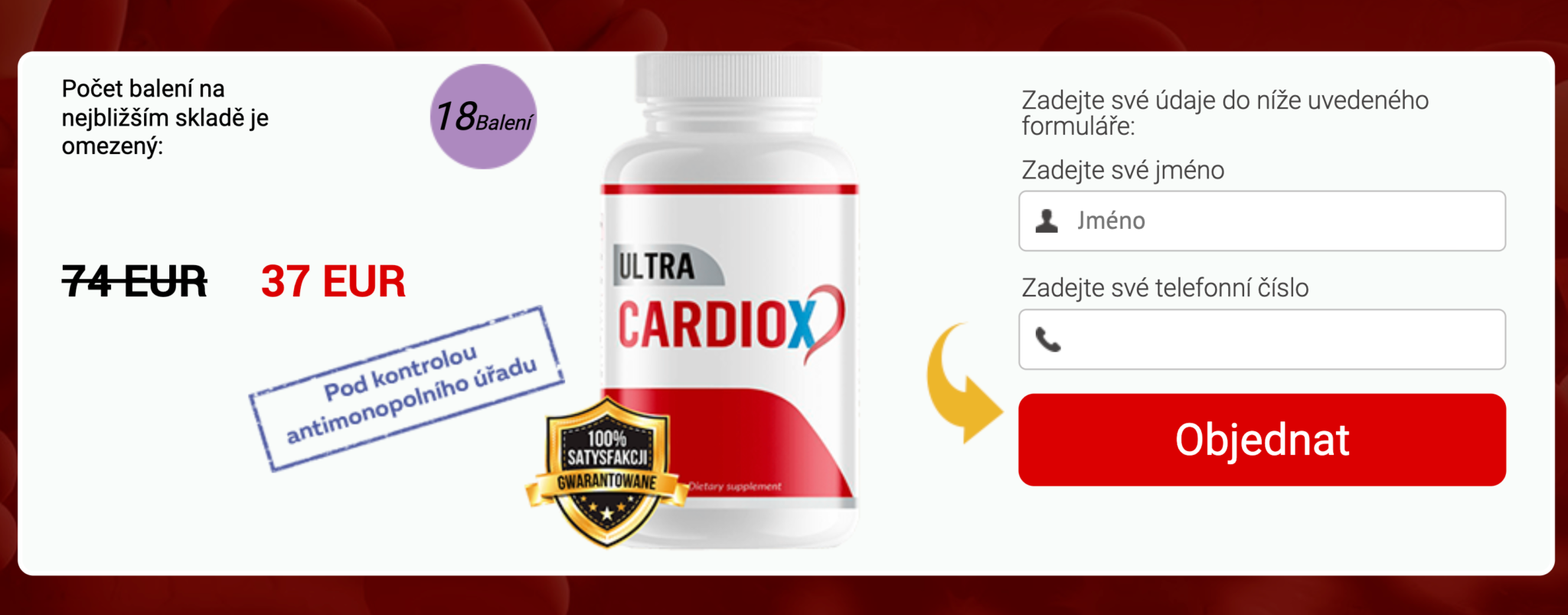 Ultra CardioX: UltraCardioX Bezpečné a efektívne-Výhody-Cena-Slovakia