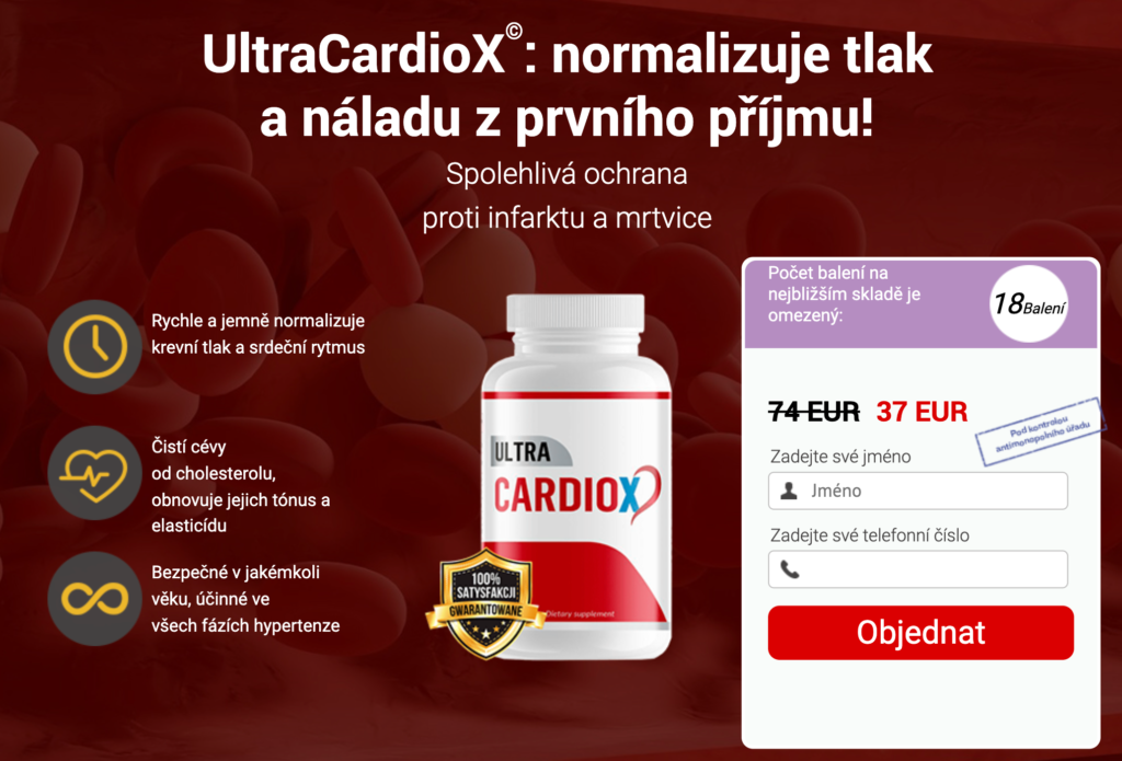 Ultra CardioX: UltraCardioX Bezpečné a efektívne-Výhody-Cena-Slovakia